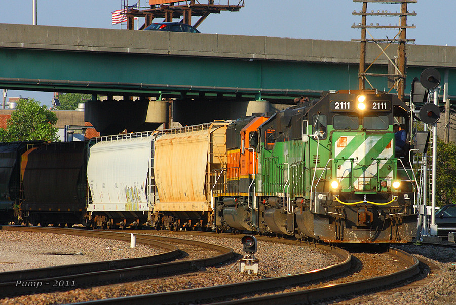 Southbound BNSF Local Train